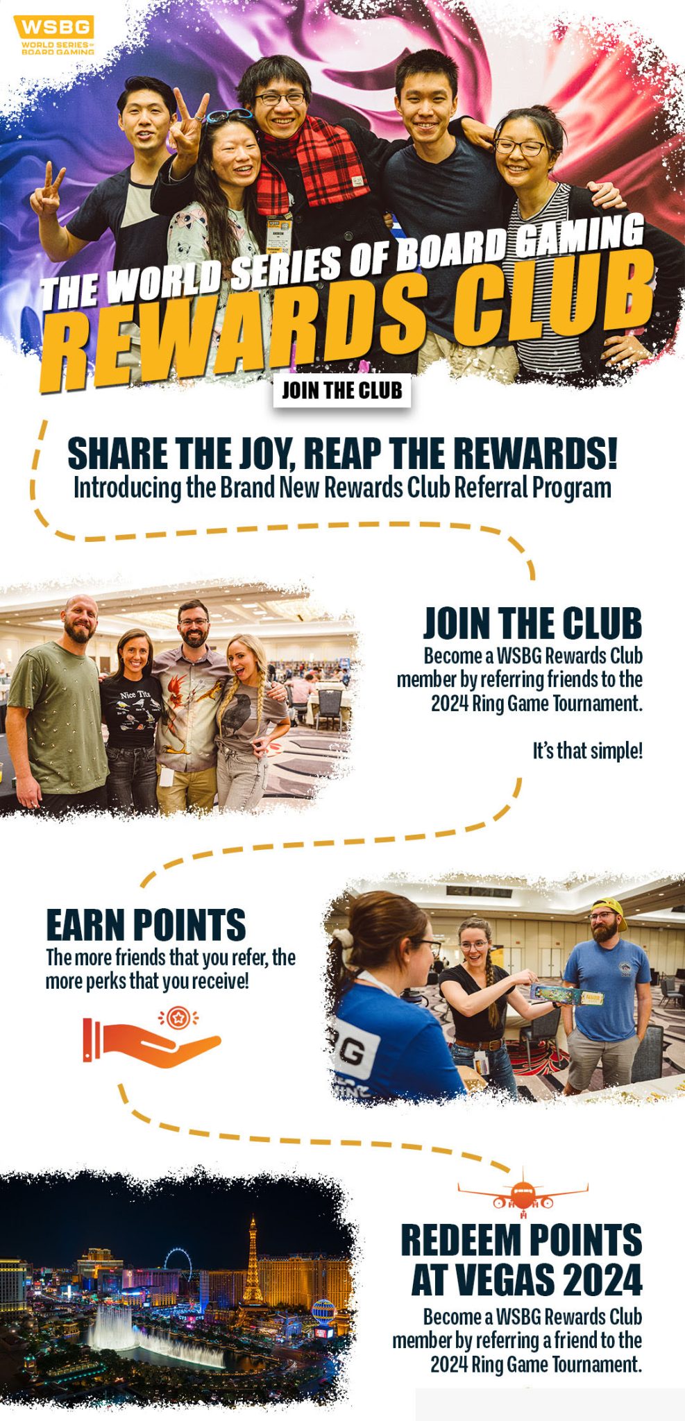 My Rewards Club - WSBG Vegas | The World Series of Board Gaming